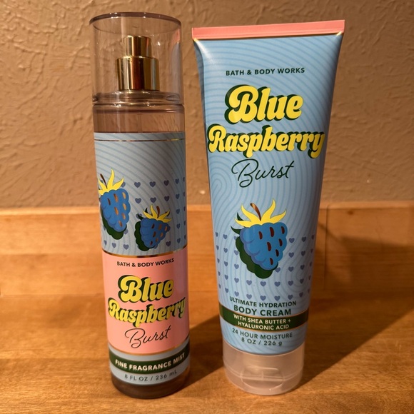 Bath & Body Works | Bath & Body | Nwt Blue Raspberry Burst Fragrance ...